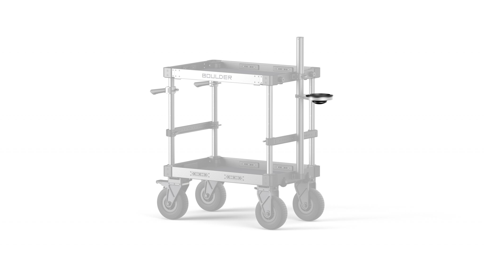 150mm Fluid Head Bowl Mount for Boulder Camera Cart – Black | Tilta